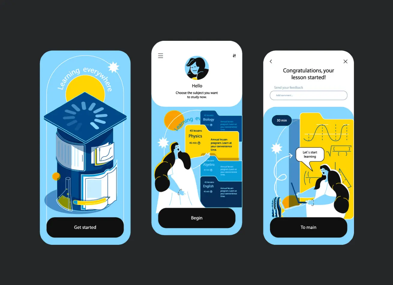 Online platform for distance learning - Netseems